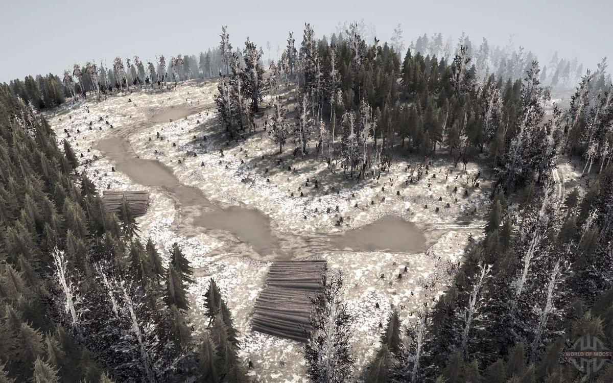 WorldOfMods.com on Twitter: "Карта СовХоз для Spintires MudRunner https://worldofmods.ru ...