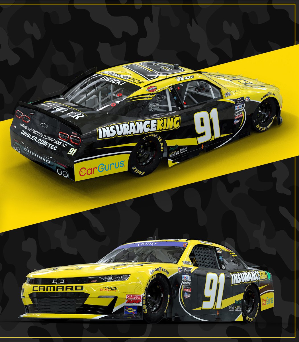 Josh Bilicki's No. 91 DGM Racing Xfinity scheme for Daytona : r/NASCAR