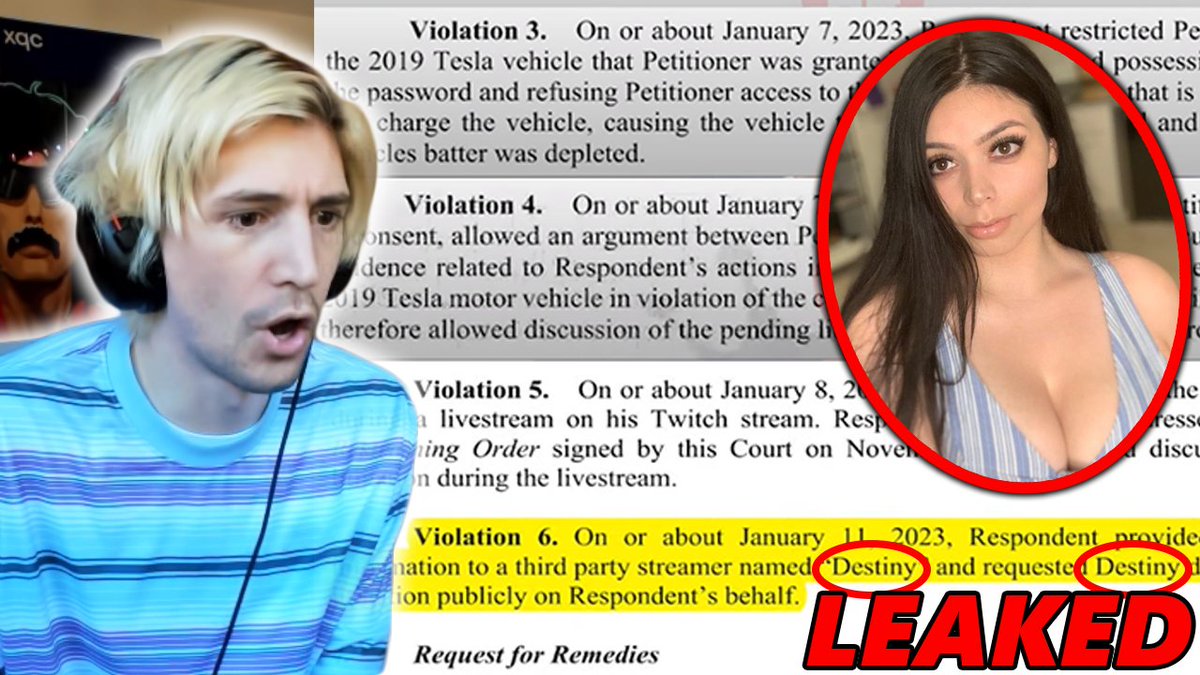 Dgg Wrld On Twitter Xqc And Adept Court Documents Reveal All Shocking
