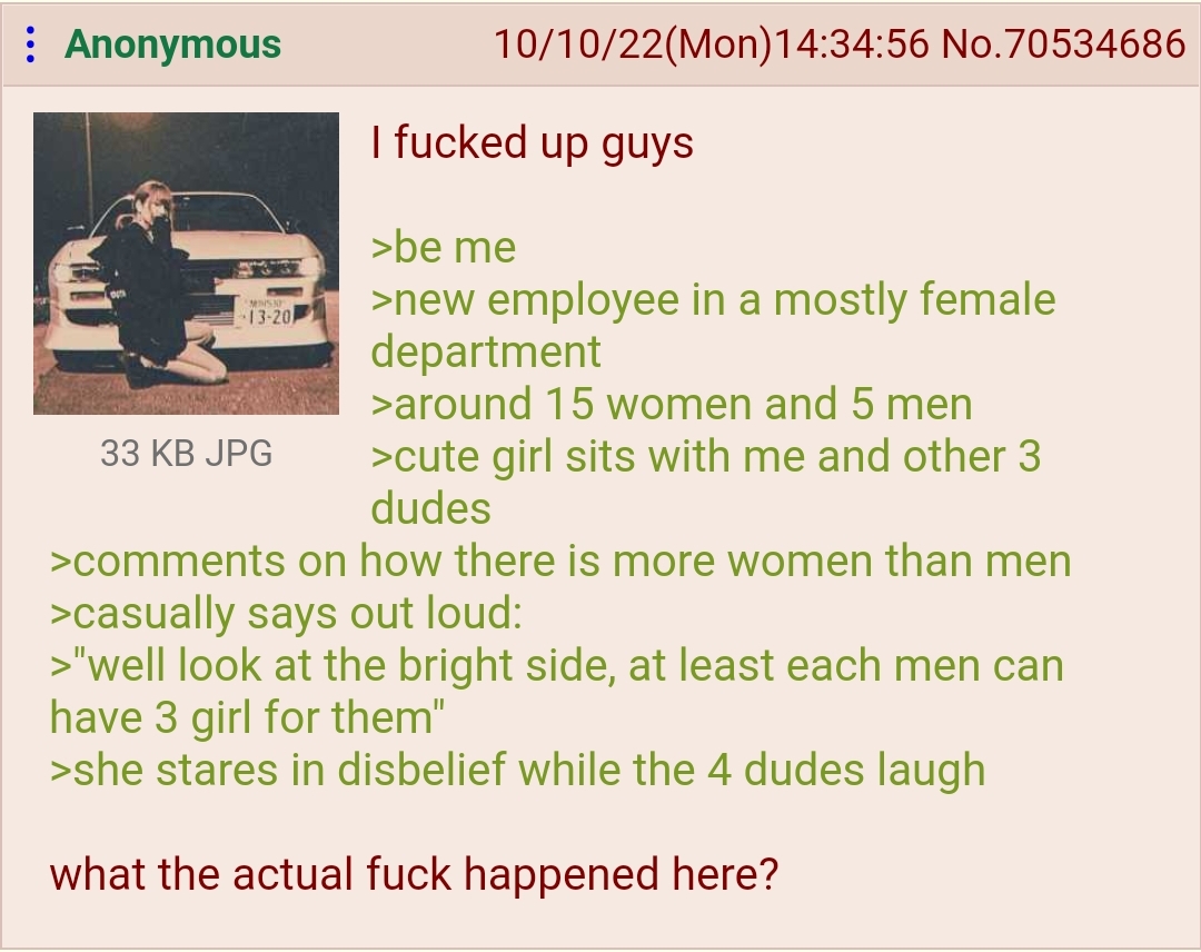 4CHAN GREENTEXTS on Twitter: "@stone_toss https://t.co/QVjE1webVV" / Twitter