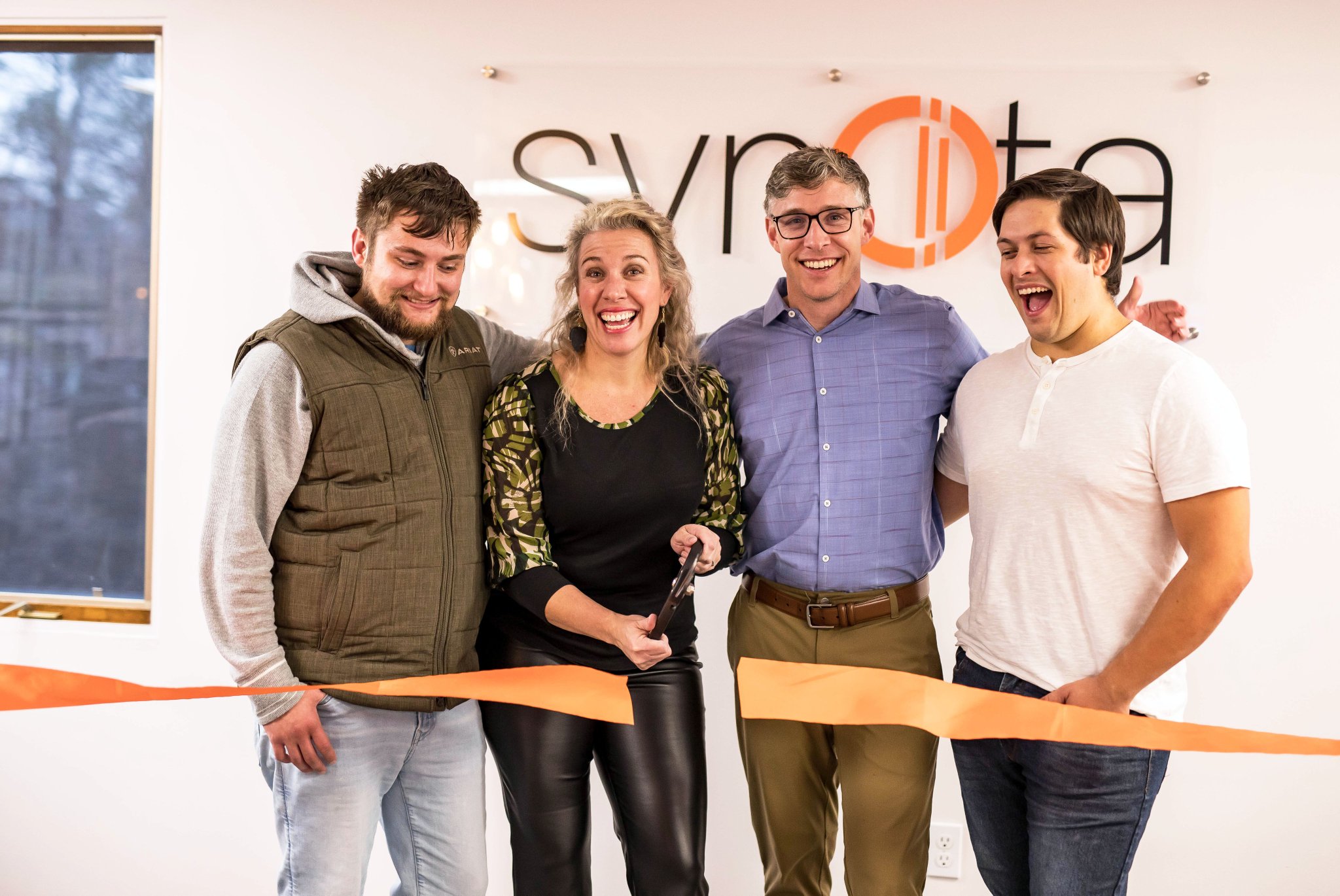 Synota Inc on Twitter: "Ribbon cutting at our new office in @WorthingtonOhio! The team had a ...