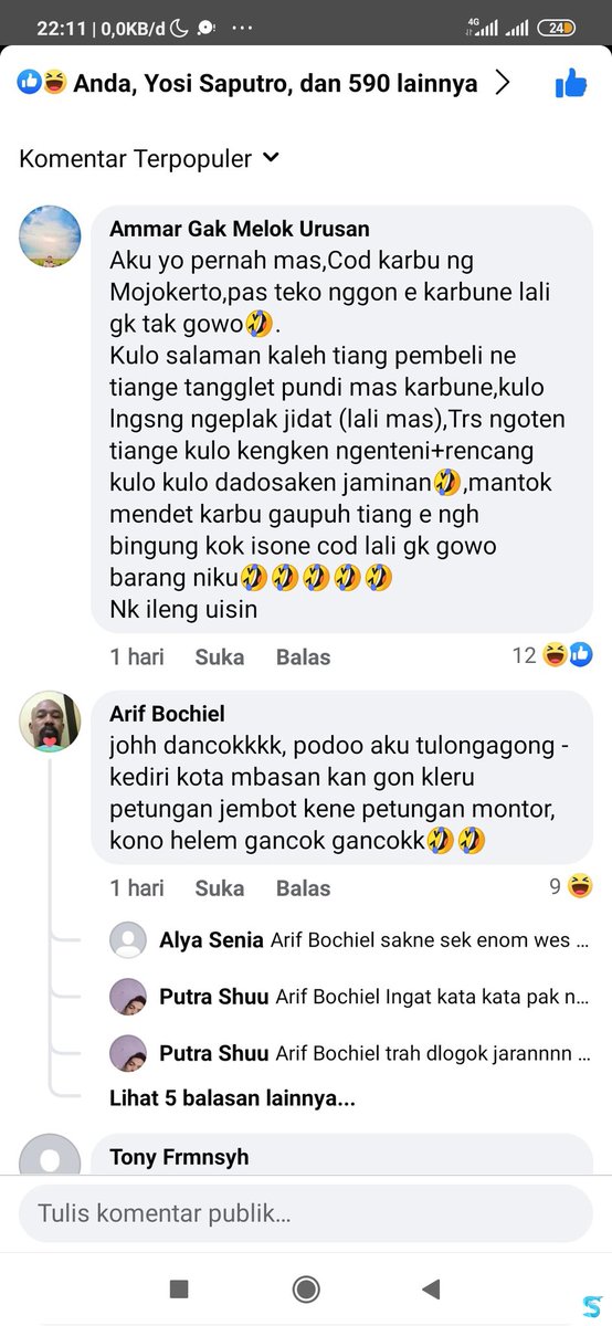 🦈 SUROBOYOFESS 🐊 on Twitter: "spill cerita lucu pas cod an mu -rek 😭😭"