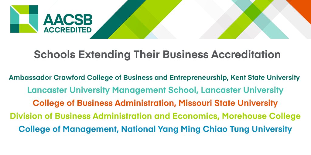 Lancaster Management School on Twitter: "RT @AACSB: Congratulations to 45 schools on extending ...