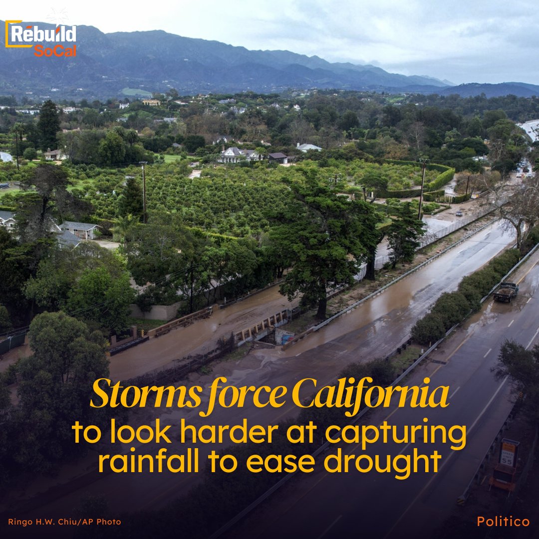 Rebuild Socal On Twitter Ca Has A New Problem Too Much Water Storms
