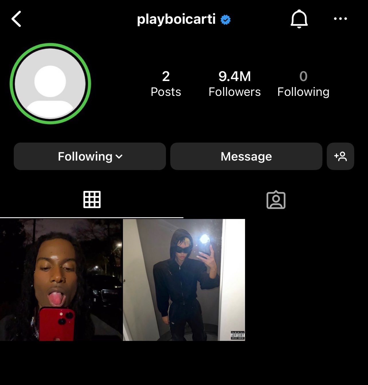 red🩸 on Twitter: "Why does nobody talk about how cool Playboi Carti’s pfp is 😭 https://t.co ...