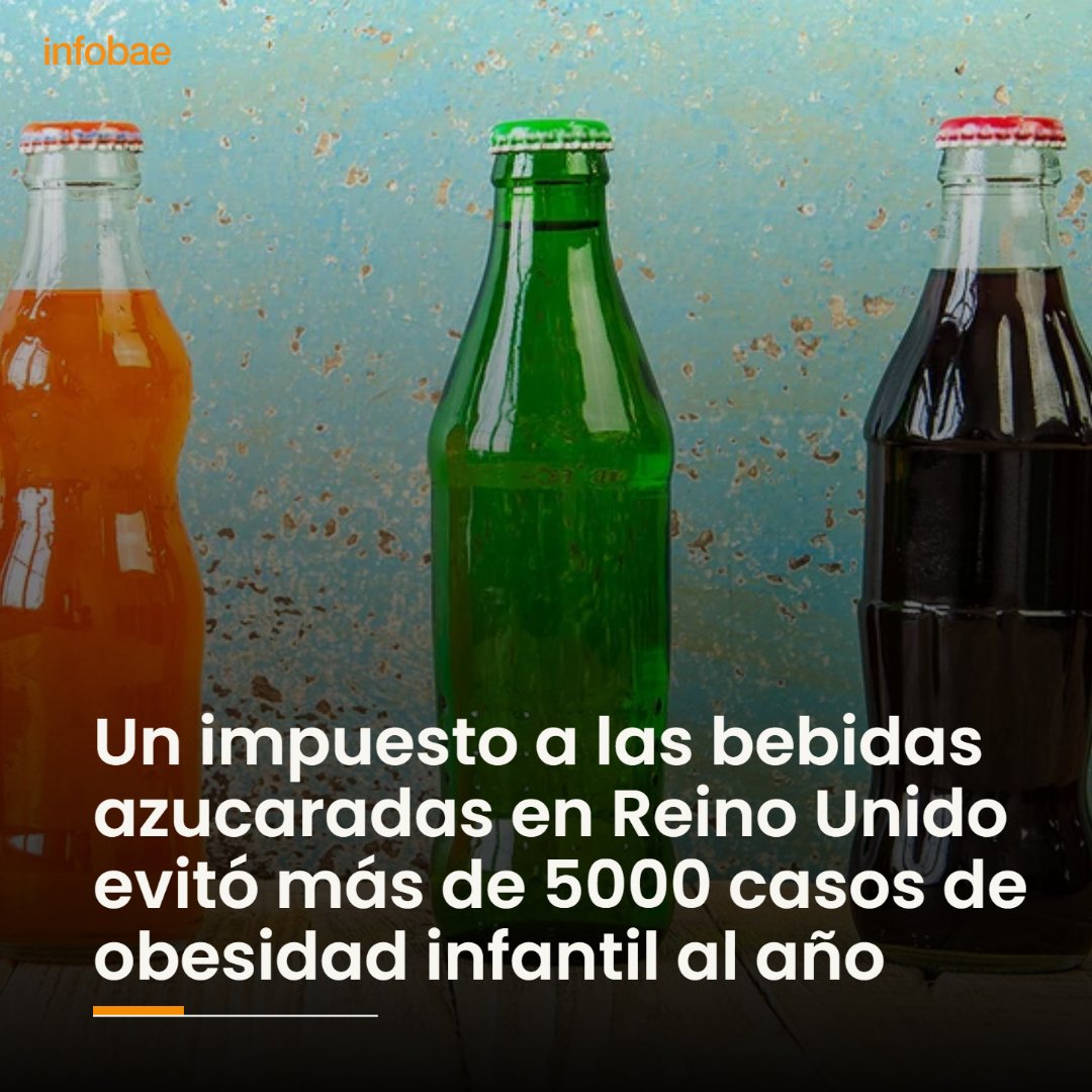 Un impuesto a las bebidas azucaradas en Reino Unido evitó más de 5000 ...