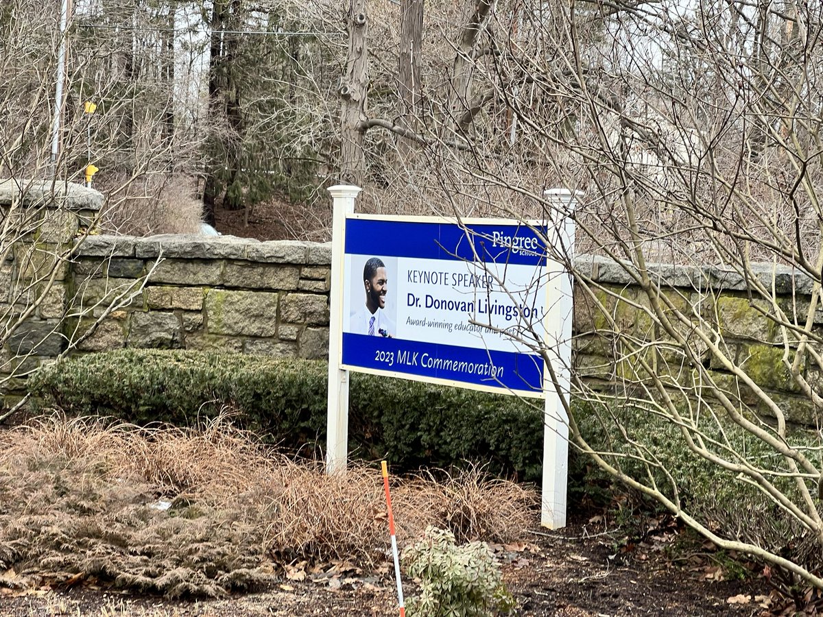 Donovan Livingston, Ph.D. on Twitter: "Thank you @Pingreeschool for ...