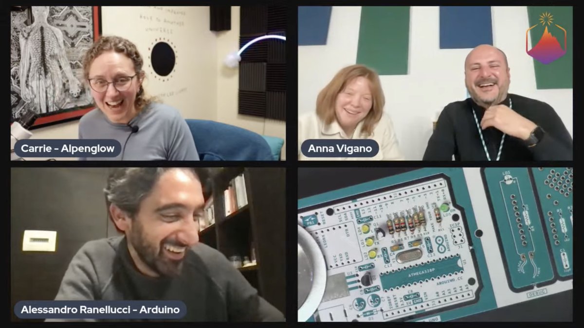 Arduino On Twitter Icymi Our Very Own Alranel Anna Vigano And Giuseppe Pinto Joined Today