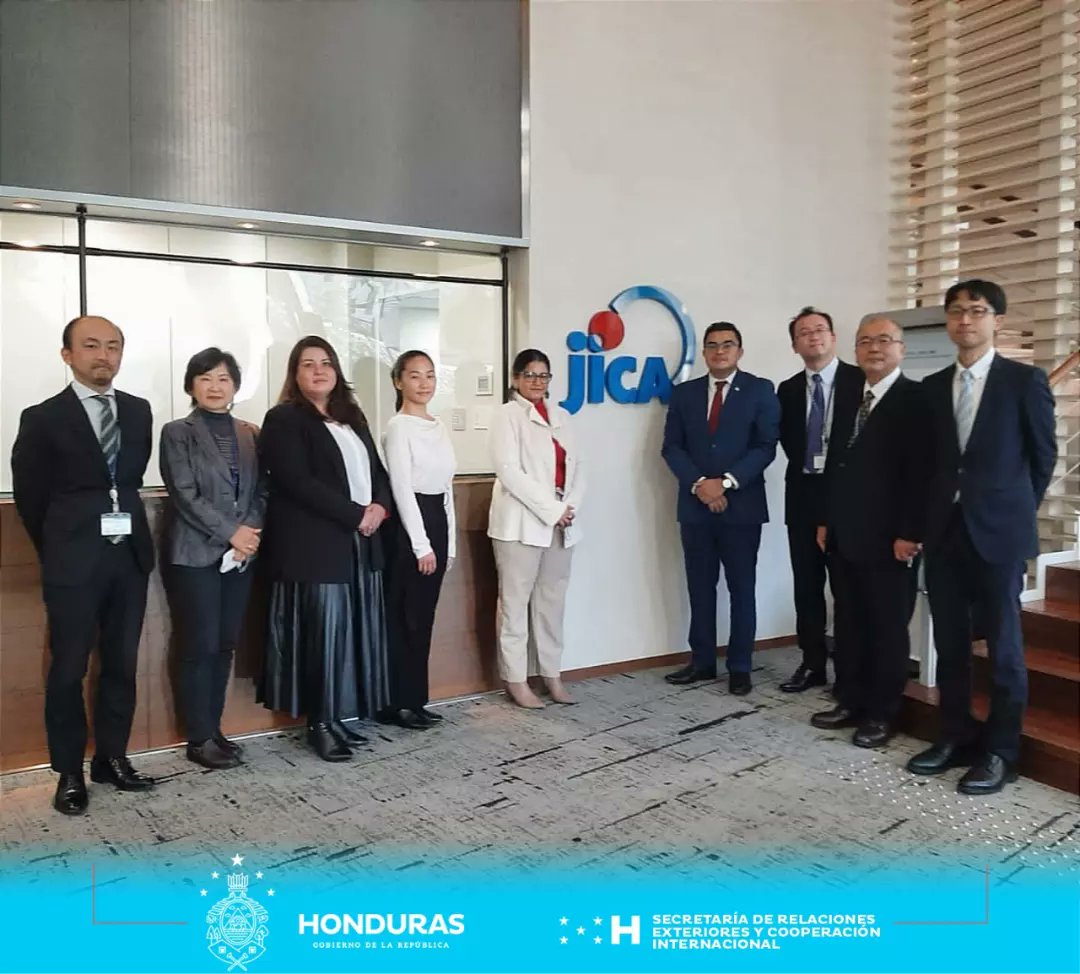 Cancillería Honduras on Twitter: "📌A través de su Agencia Internacional de Cooperación (JICA ...
