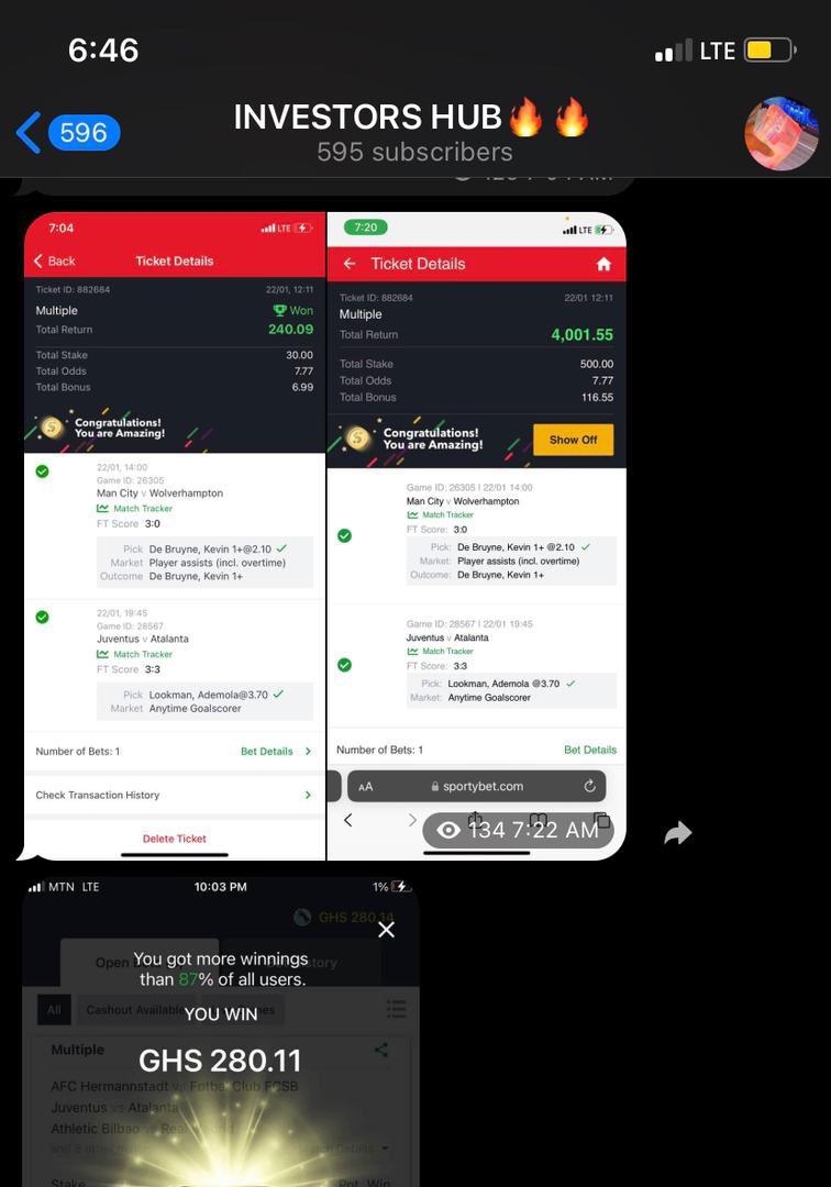 Exclusive 🇬🇭🇦🇷 on Twitter: "Check him out on telegram @INVESTORS HUB🔥🔥"
