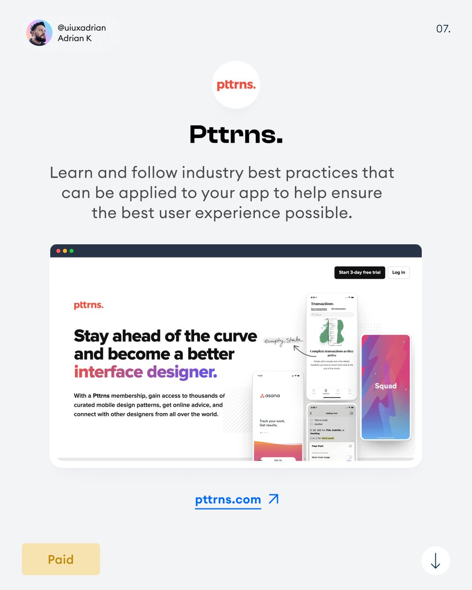 7 Awesome sites to teach you Good Design (visual thread) 👇 - Thread ...