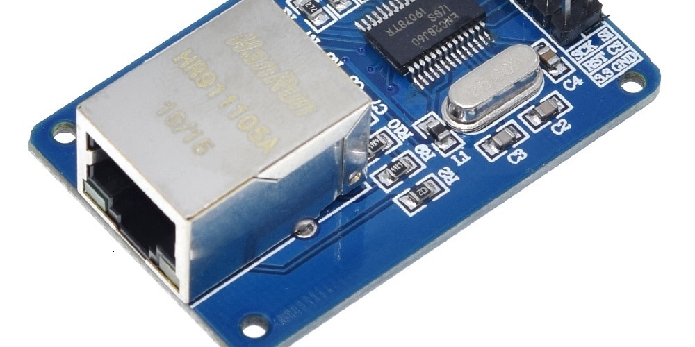 ASK Electronics on Twitter: "Mini ENC28J60 Ethernet LAN Network Module for arduino 51 AVR SPI ...