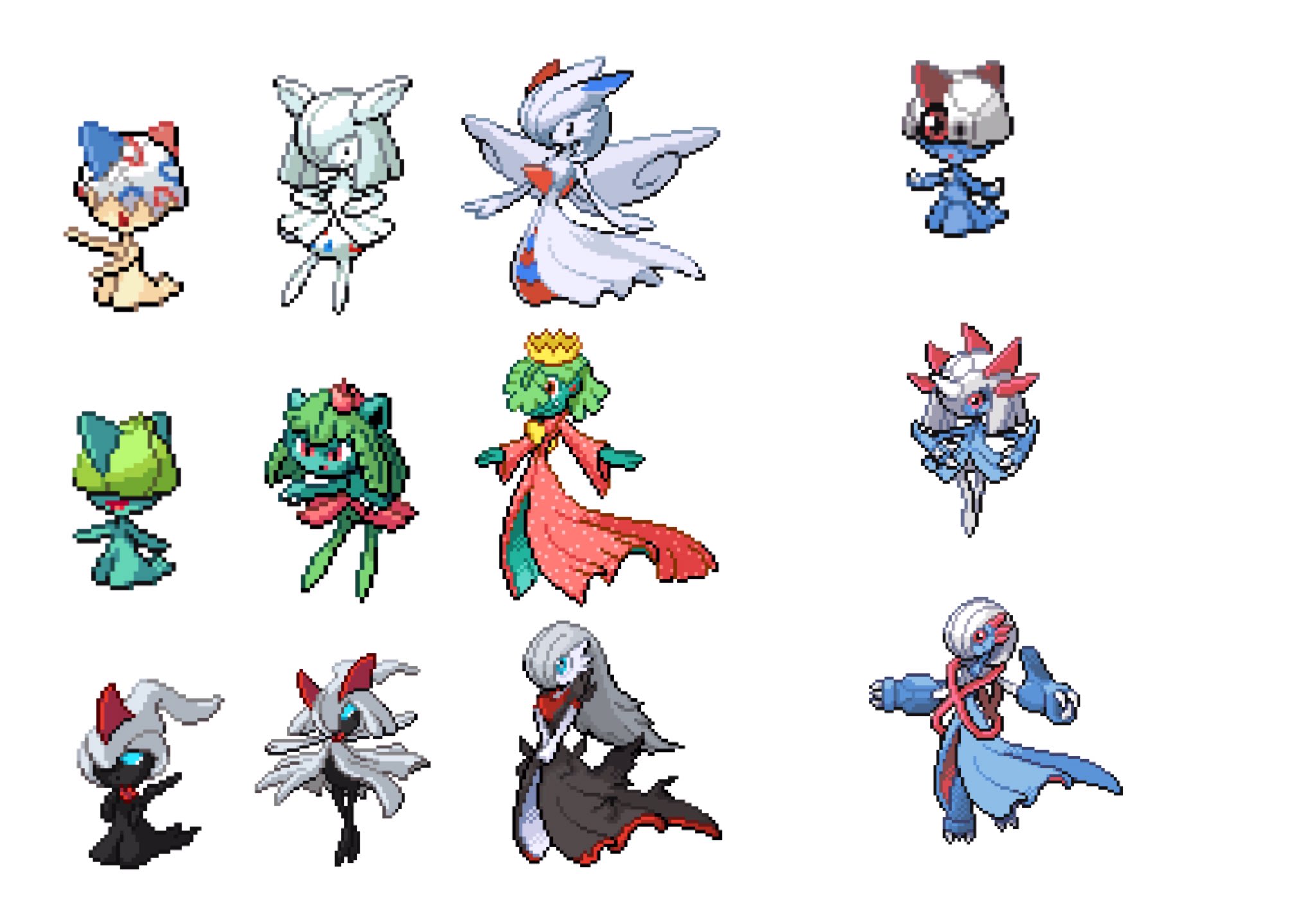 Pokemon Sprites Fusions