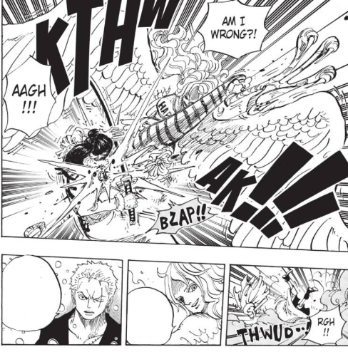 One Piece Zoro Vs Monet