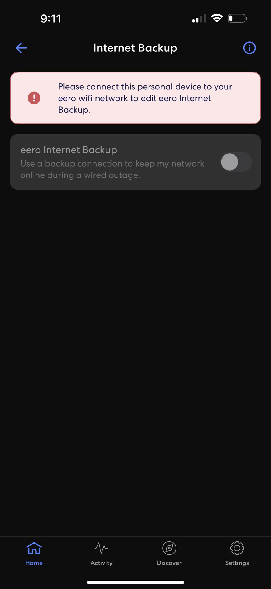 Jamie McCormick on Twitter: "@geteero it’s a bummer that the app won’t let me get my backup ...