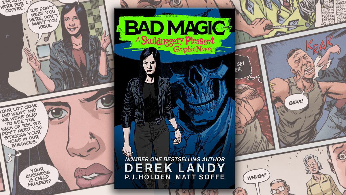 Skulduggery Pleasant Comic Book