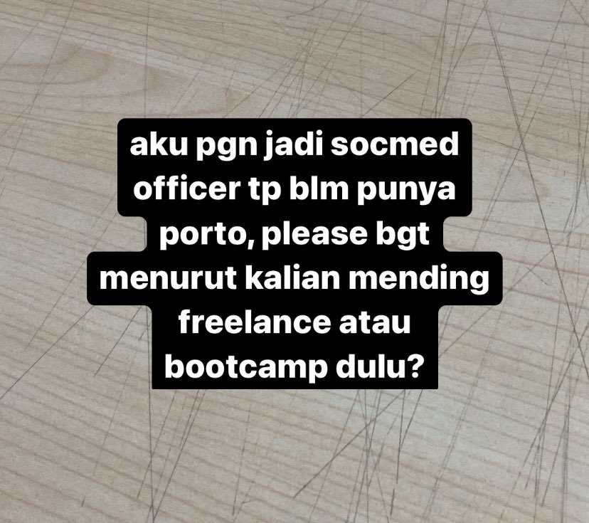 BACA RULES DI (bit.ly/worksfess) on Twitter: "jujur kaget bgt ada bootcamp sampe 13yuta 😭 wrk ...
