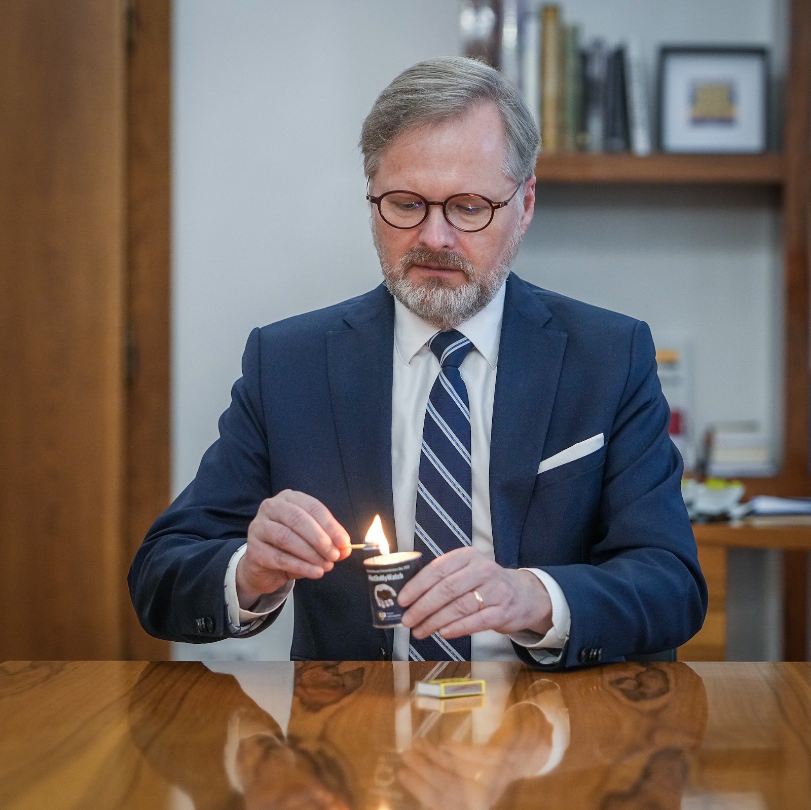 Petr Fiala on Twitter: "27. leden je Mezinárodní den památky obětí holocaustu. V roce 1945 byl v ...