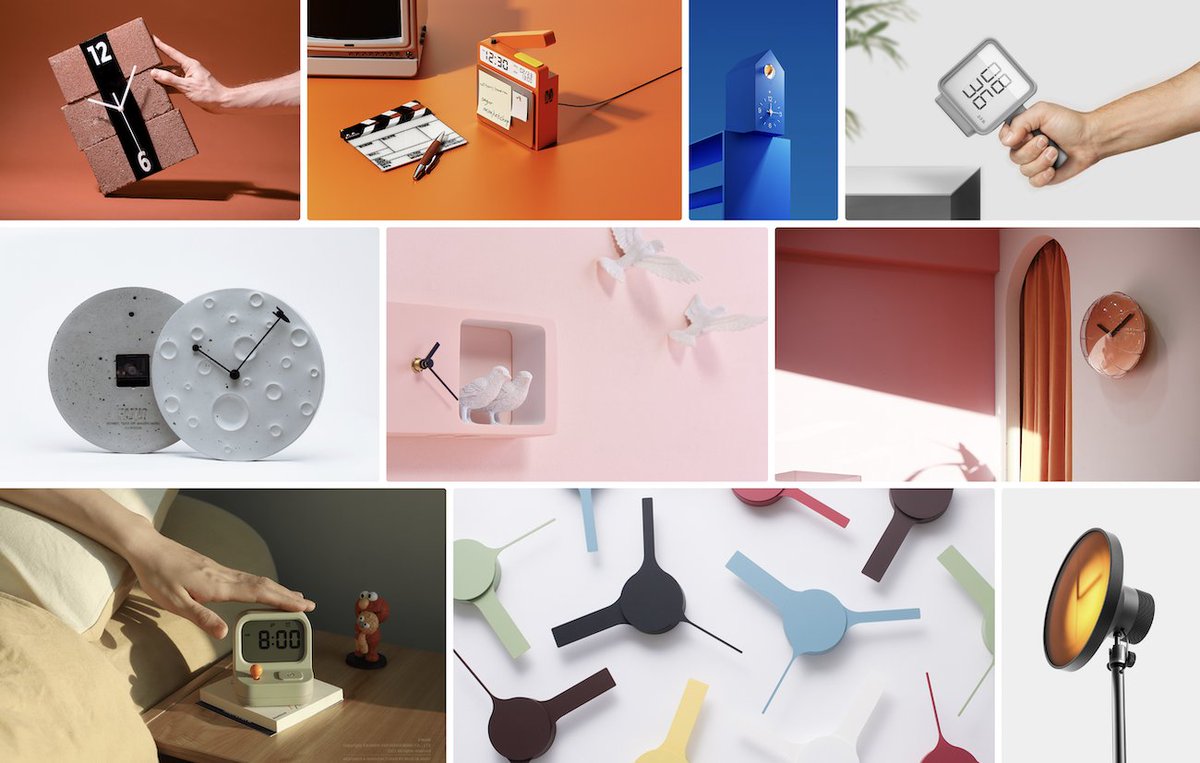 Behance on Twitter: "Tick tock tick tock ⏰ — a moodboard of some of the most creative clock ...