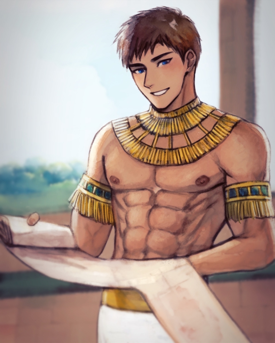 ワタリ on Twitter: "ENNEADログ3 #ENNEAD #九柱神 #엔네아드 #アヌビス #セト #ホルス #ホルセト #アヌセト https://pixiv.net ...