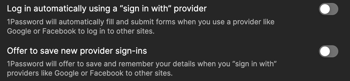 1Password on Twitter: "@stevemcniven Hey, Steve. You can disable "Sign ...