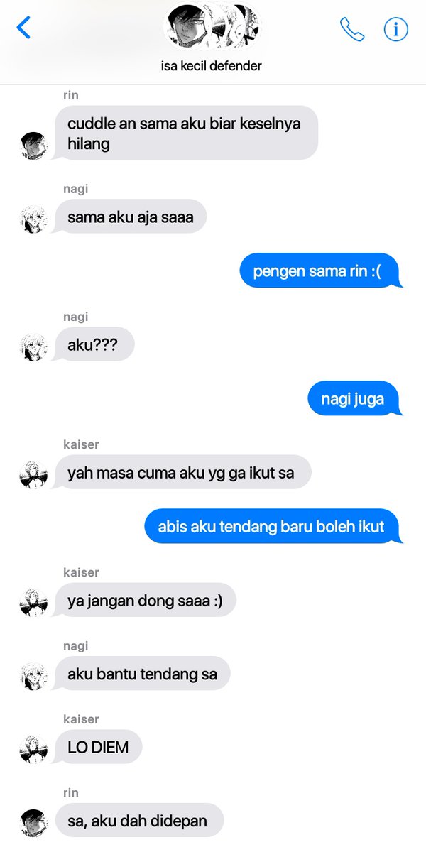 noi on Twitter: "a #isagiharem two tweet au - rinsagi, nagisagi, kaisagi gimana rasanya ...