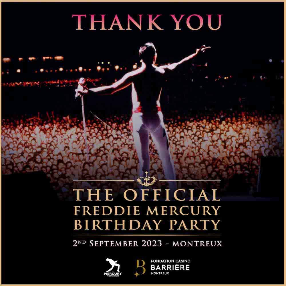 Thank you Queen fans! - Thank you @The_MPT supporters. 👑🤝🏼 Freddie ...