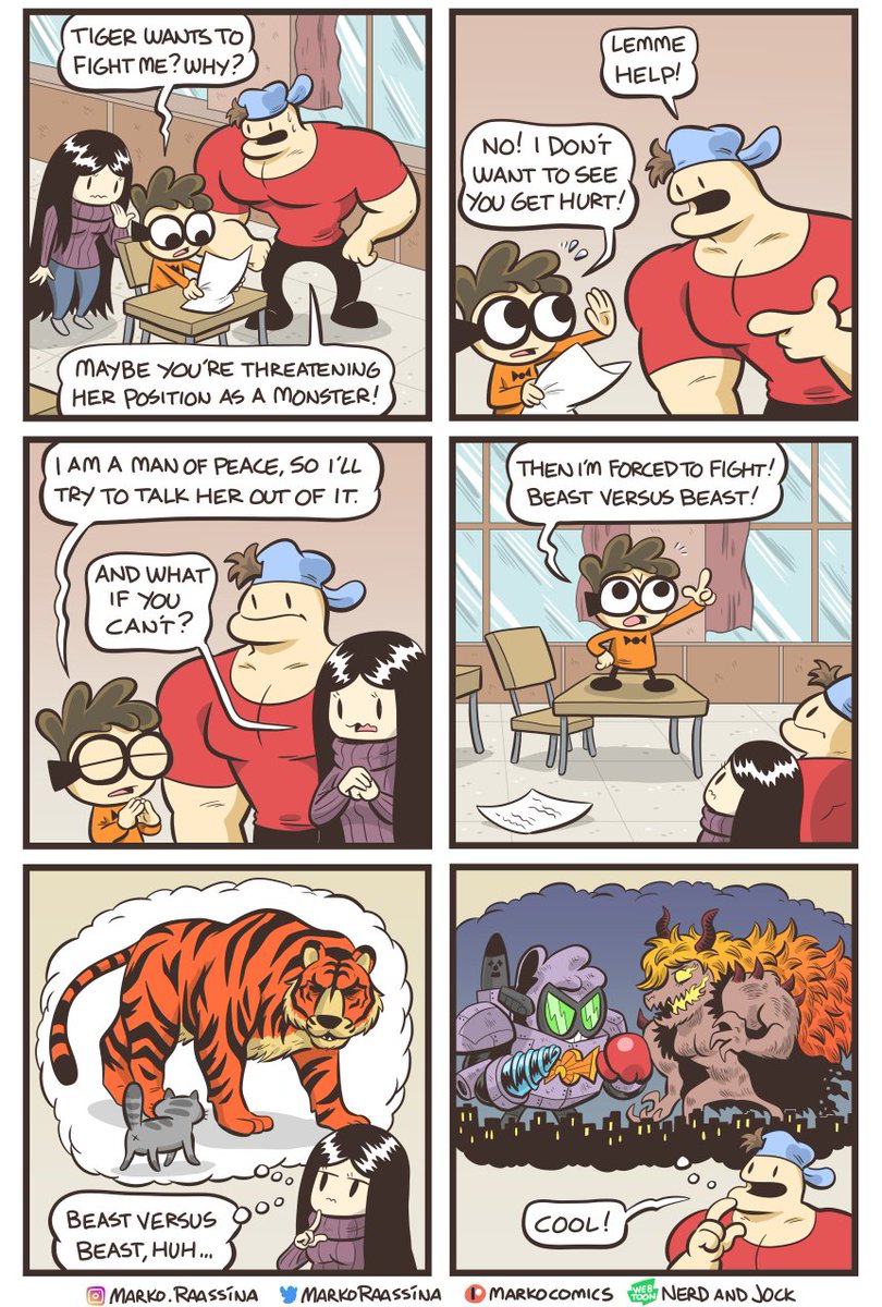 「Nerd and Jock 180 」Marko (Nerd and Jock comics)の漫画