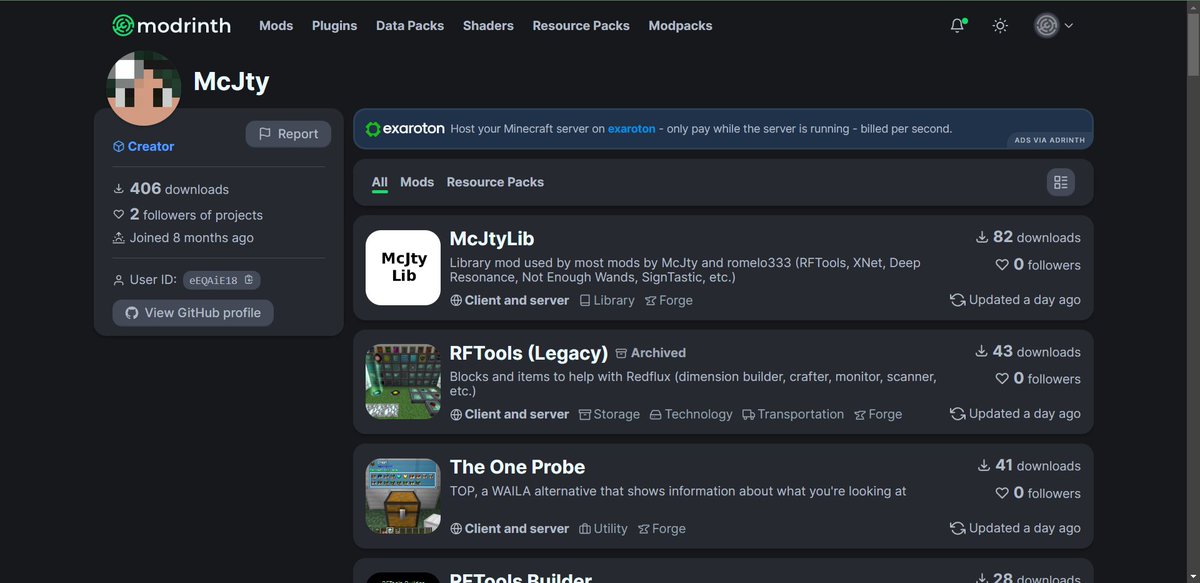 Modrinth (@modrinth) / Twitter