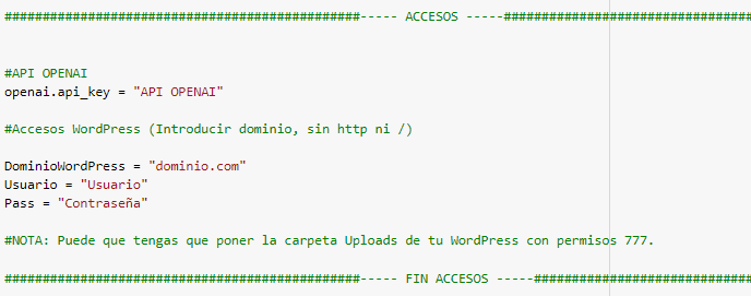 Pues voy a compartir el script que estoy utilizando para hacer posts ...