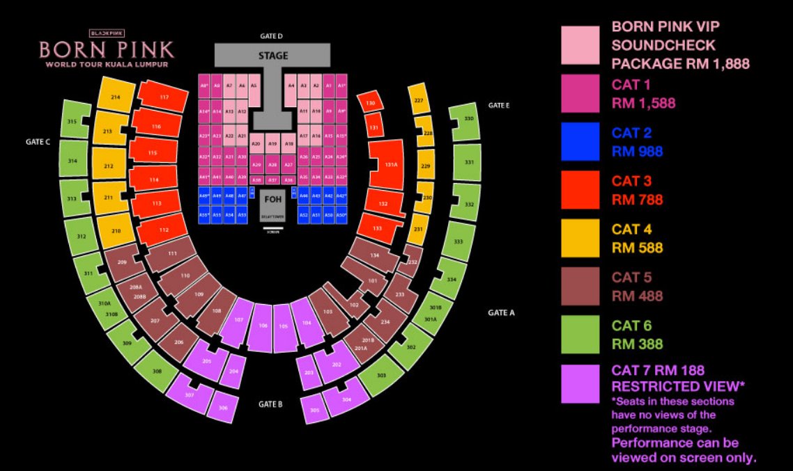 Coldplay M'sian concert 2023