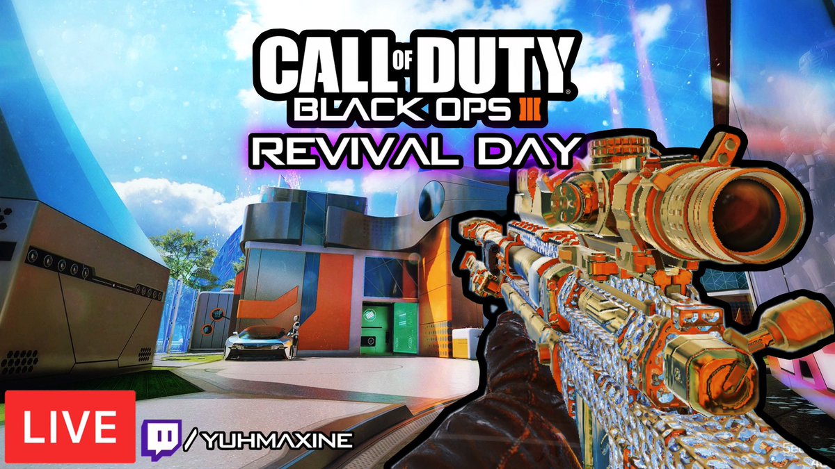 Streamer Wall on Twitter: "RT @yuhMaxine: BLACK OPS 3!!! LIVE!!! click now! https://twitch.tv ...