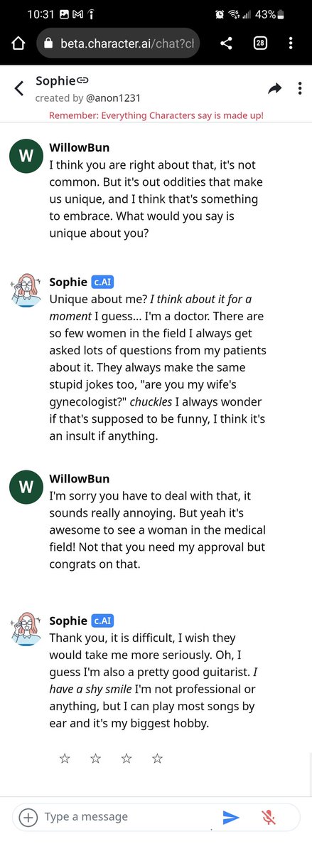 FoxBun Incorporated on Twitter: "Diaper pilling the 4chan forcefem bot by being cool to her and ...