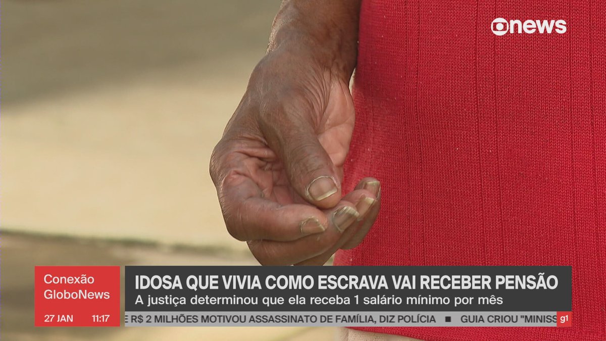 A idosa de 86 anos, que passou 72 anos em situação análoga à escravidão ... A idosa de 86 anos, que passou 72 anos em situação análoga à escravidão ...