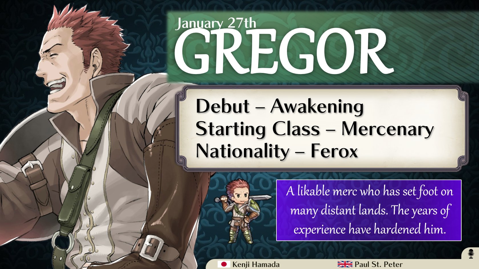 Gregor Fire Emblem