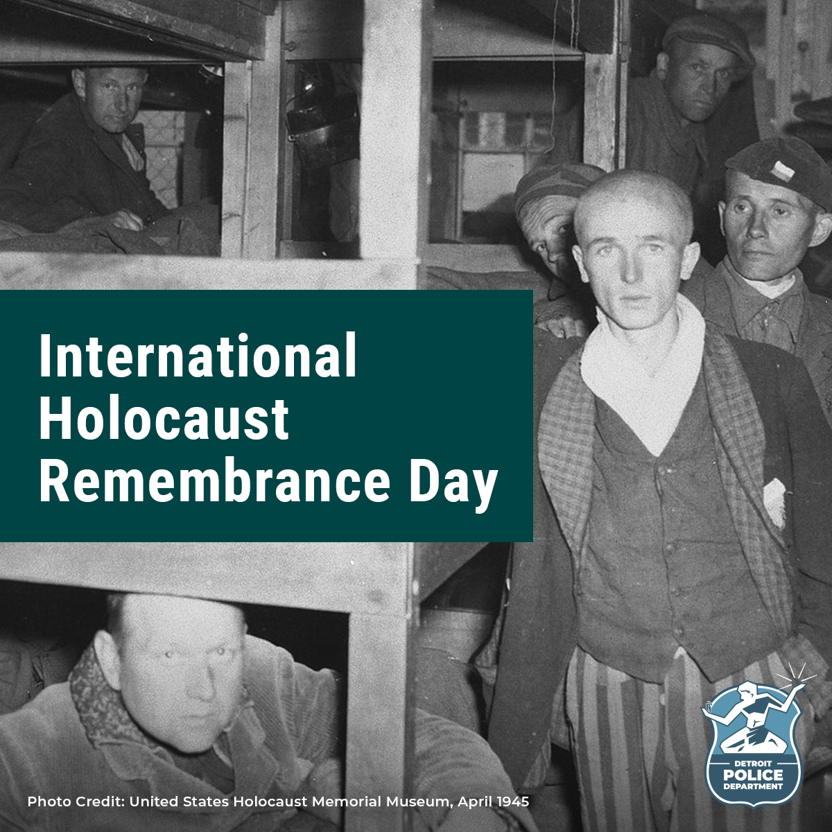 Detroit Police News on Twitter: "This International Holocaust ...