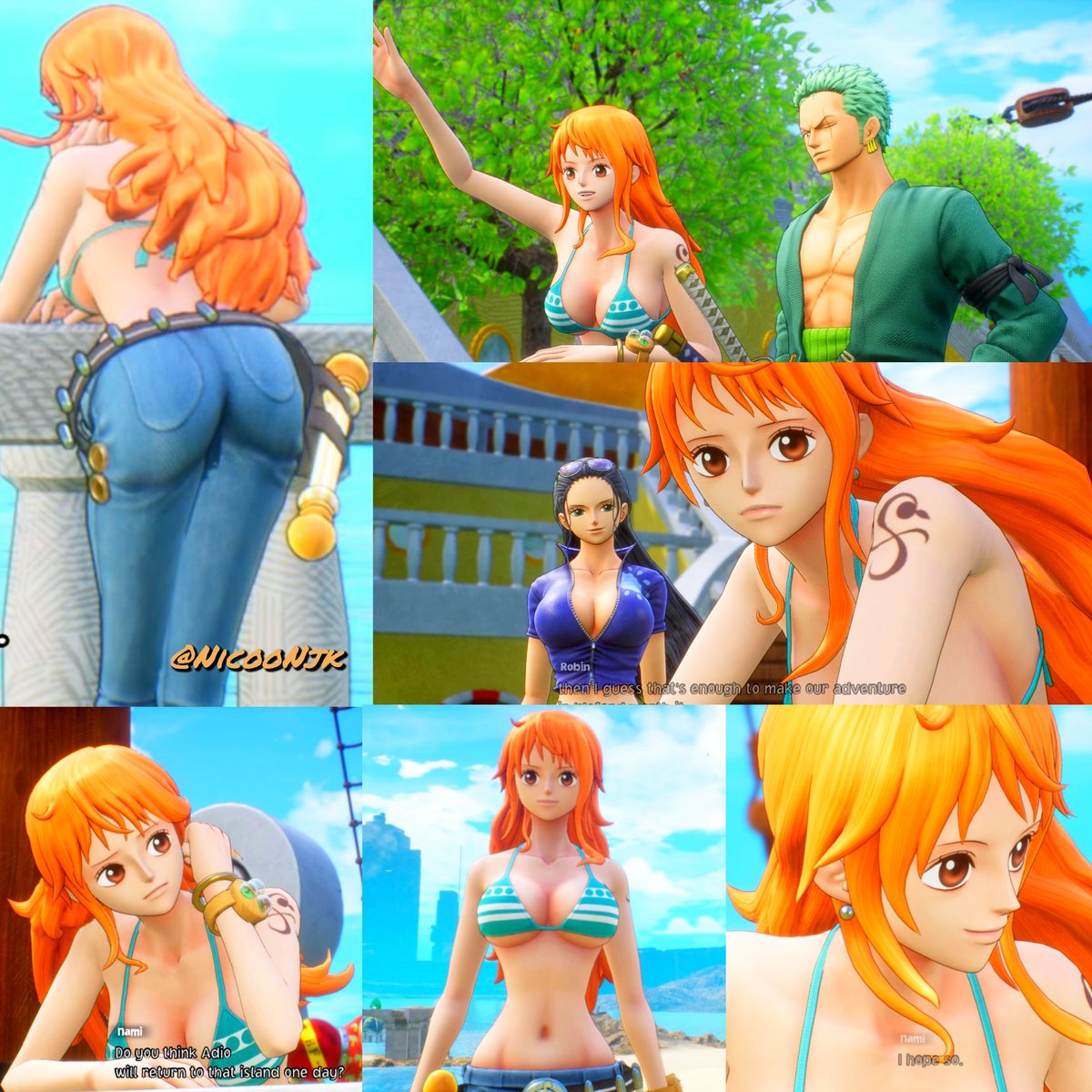 Nicoonjk Dol Sar Ele Iro On Twitter One Piece Odyssey Nami And Crew