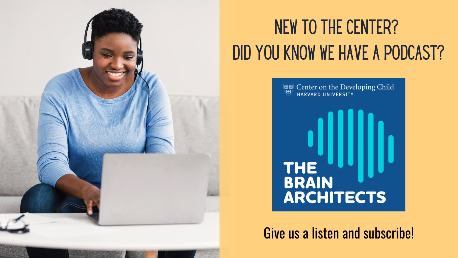 HarvardCenter on Twitter: "In search of a good podcast? Look no further! "The Brain Architects ...