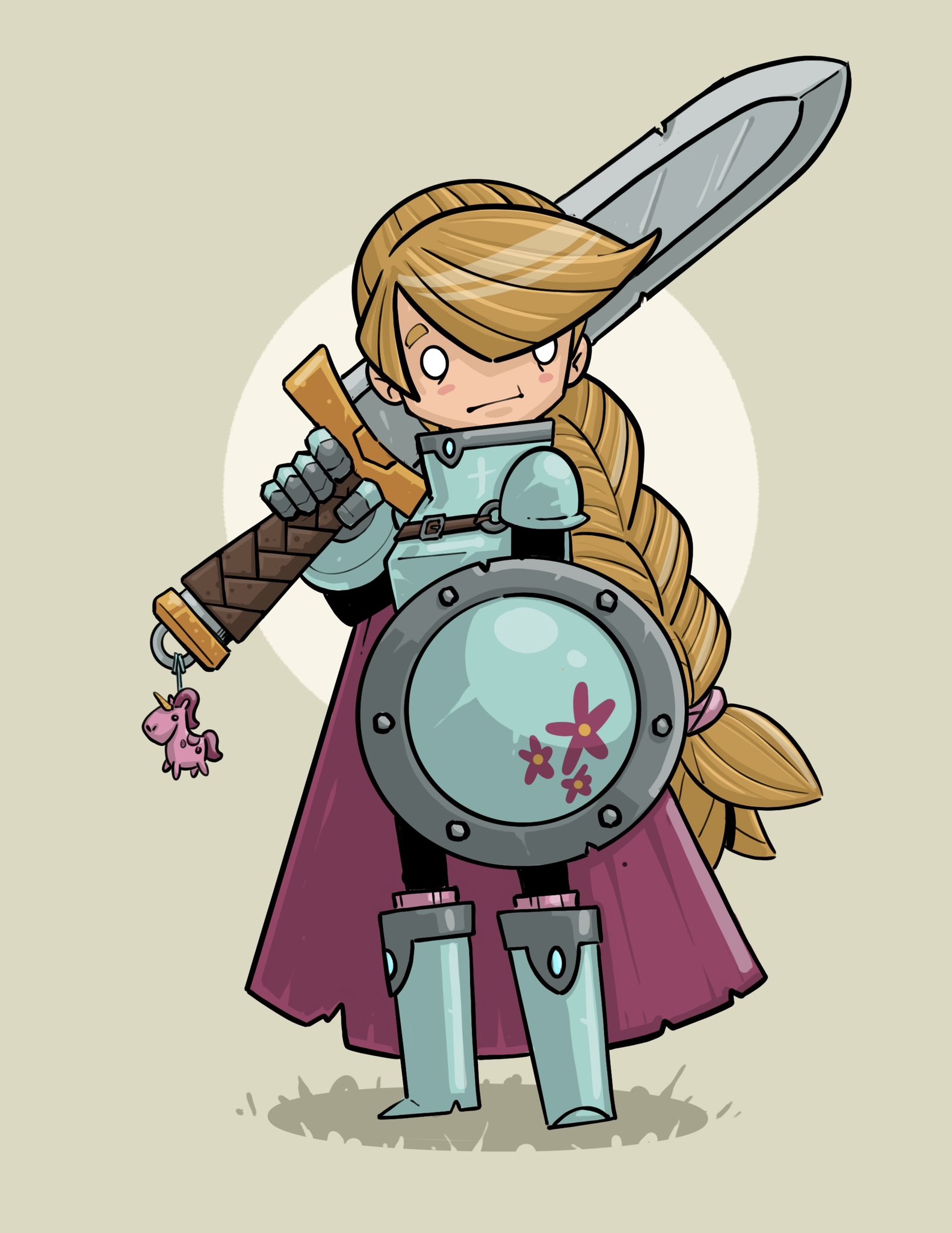 Knight Sword Cartoon