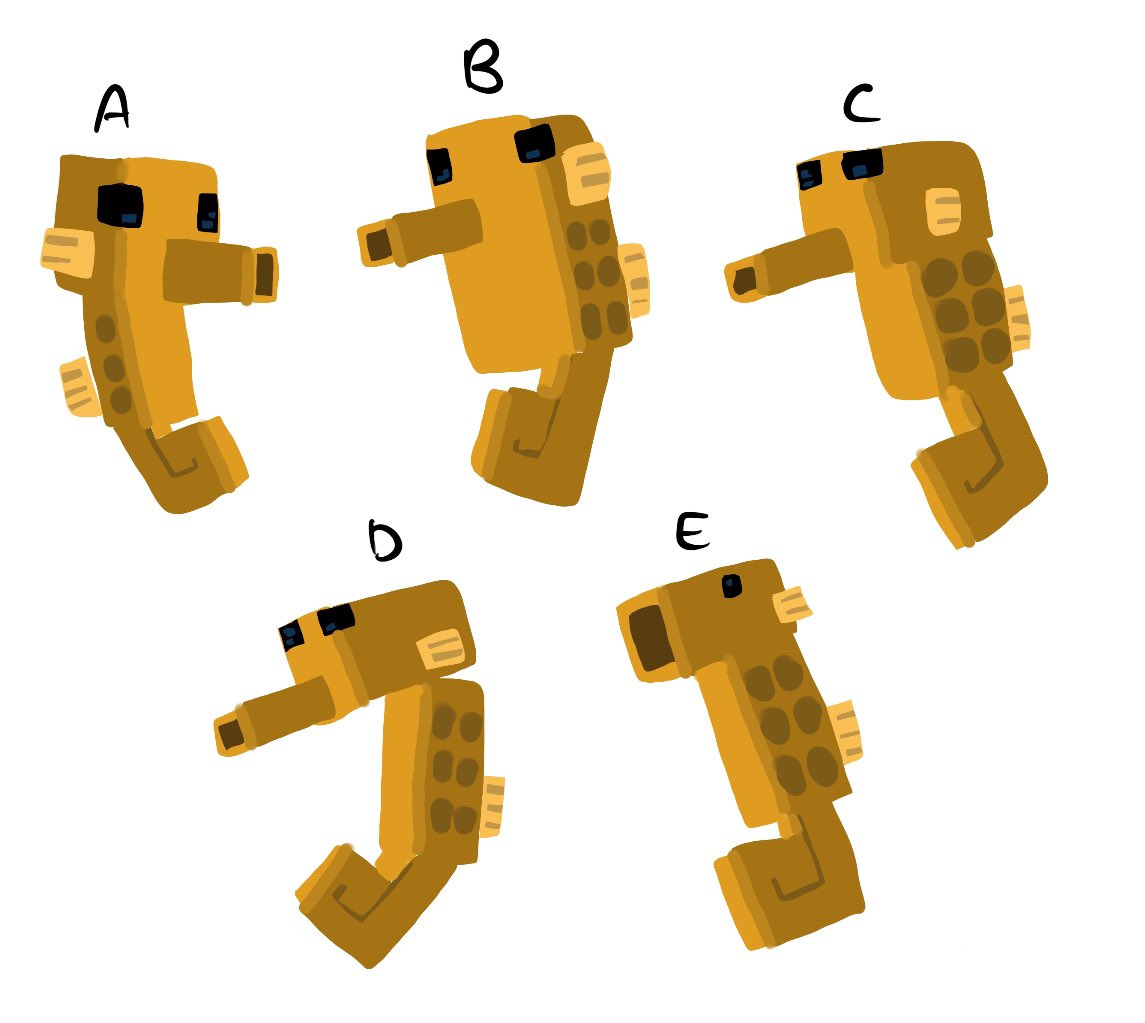 Minecraft Papercraft Steve Bendable