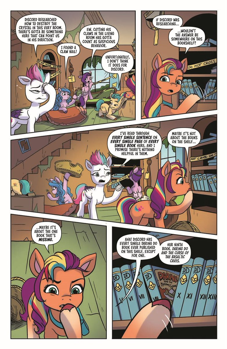 Gummy el filosofo on Twitter: "Salieron nuevas paginas del comic 9 de MLP G5, sale este 1 de ...