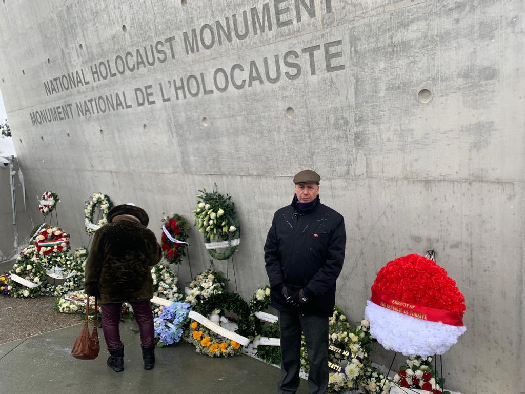 Kerim Uras on Twitter: "Today I participated in the Intl. #Holocaust Remembrance Day ...