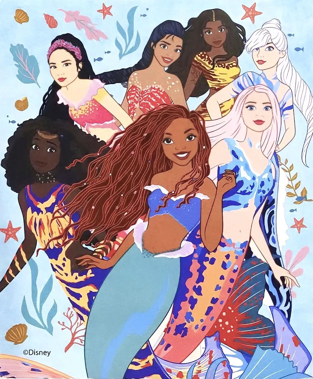The Little Mermaid Daughters Of Triton