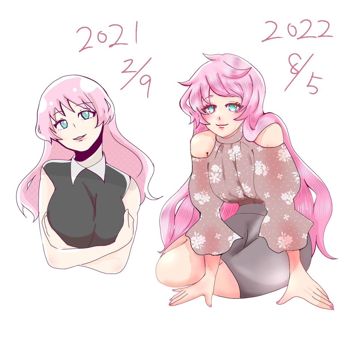 千代丸 on Twitter: "TRPGすると絵がうまくなる比較のやつ再掲"