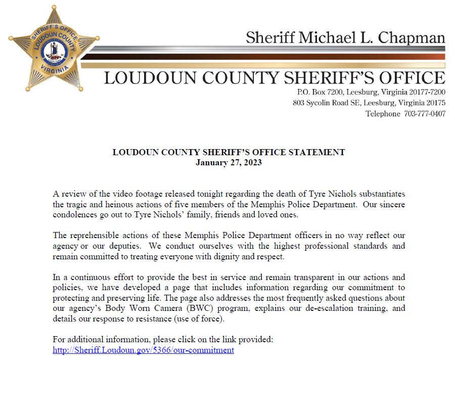 Loudoun County Sheriff on Twitter: Loudoun County Sheriff on Twitter: