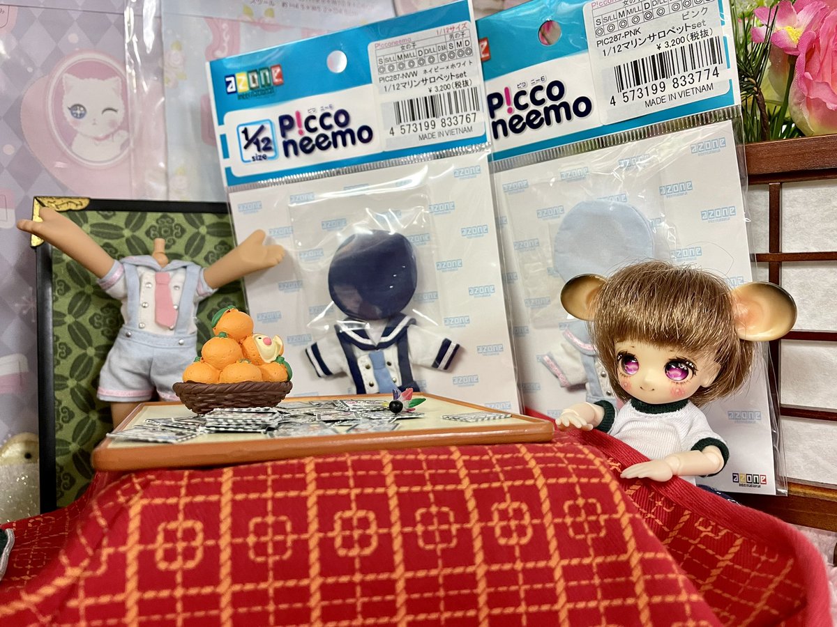 ドールブティックLapis（あいらぴ） on Twitter: "#PICCODO CUTE BODY ピコニーモ用のおようふくもデザインによっては着れるものがありまちゅ💕 広がりまちゅ💓 ...