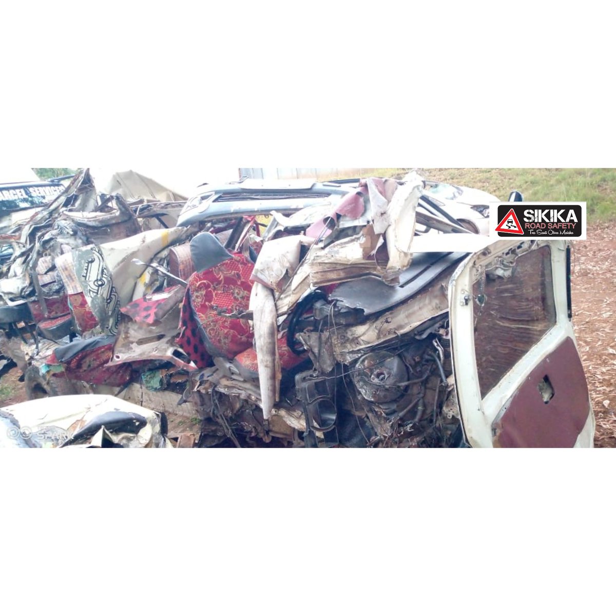Sikika Road Safety On Twitter The 14 Seater Matatu Was Overtaking On