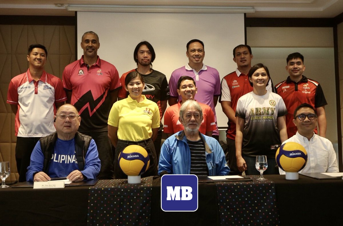 Manila Bulletin News on Twitter: "PVL president Ricky Palou, PVL tournament director Tony Boy ...