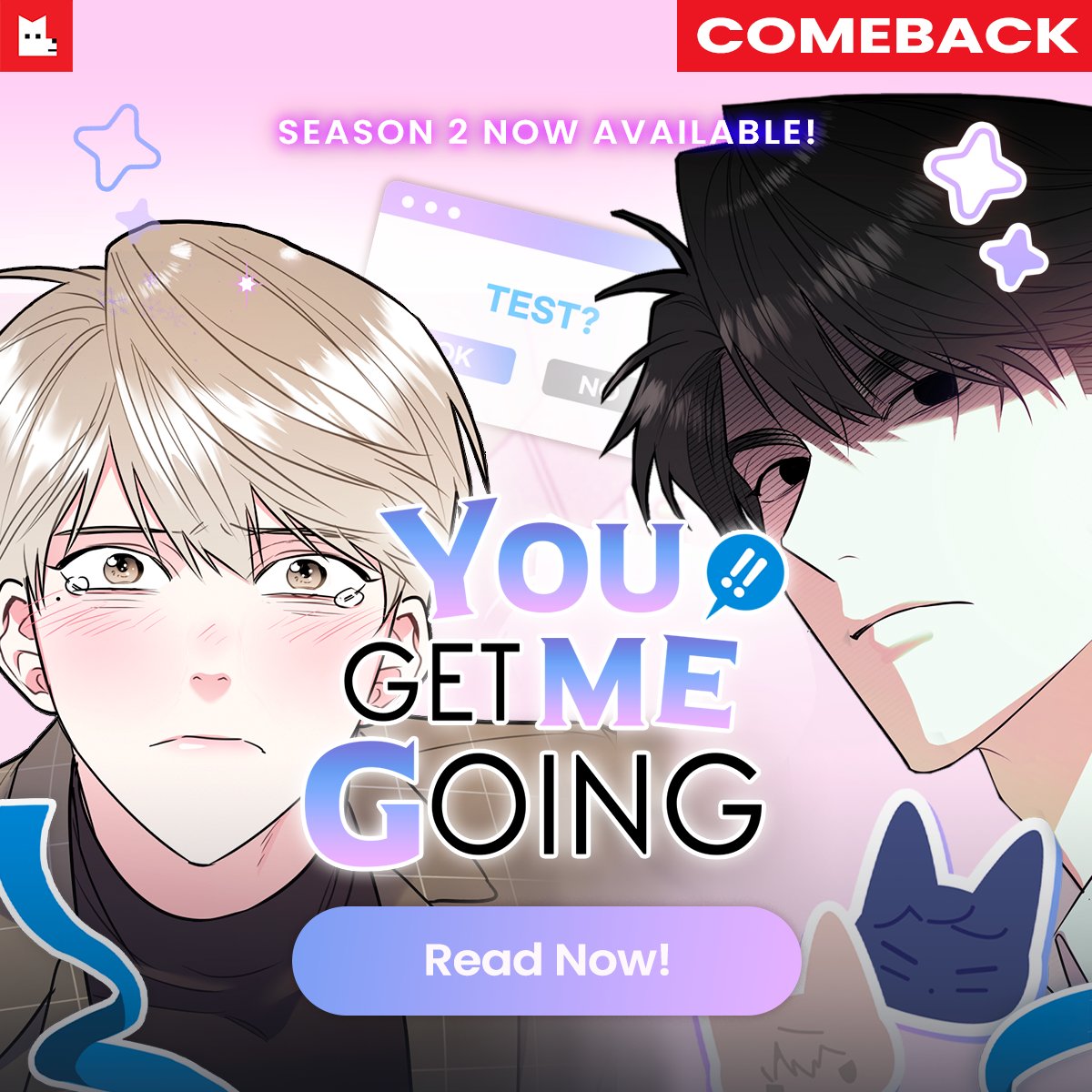 LEZHIN COMICS on Twitter: "💙𝗖𝗼𝗺𝗲𝗯𝗮𝗰𝗸💙Just how far do I know about my 'Mr.Right'?🤔 It's now back ...