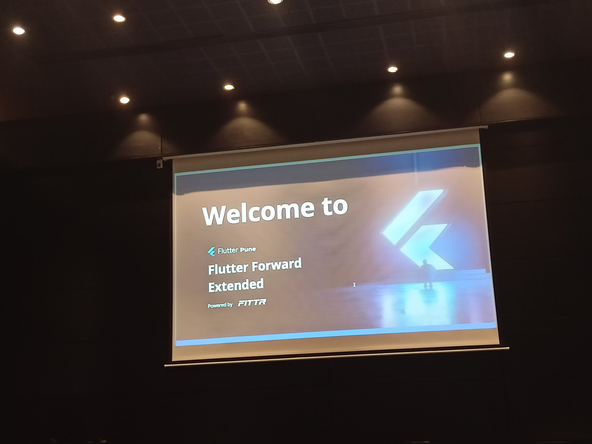 Londhe Yash on Twitter: "Attending this amazing event of Flutter Forward Extended by ...